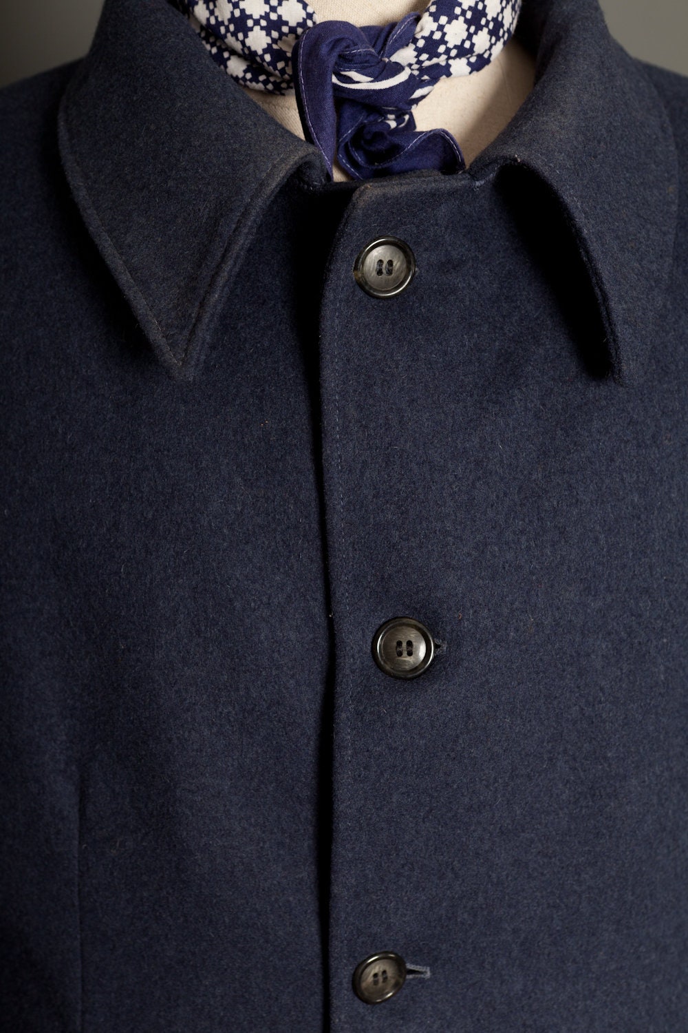 70's French Post Worker Coat XL - Etsy