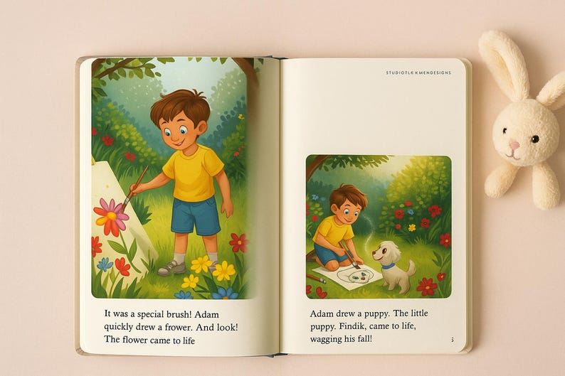 Personalized Storybook, Custom Book From Photo, : Custom Bedtime Story ...