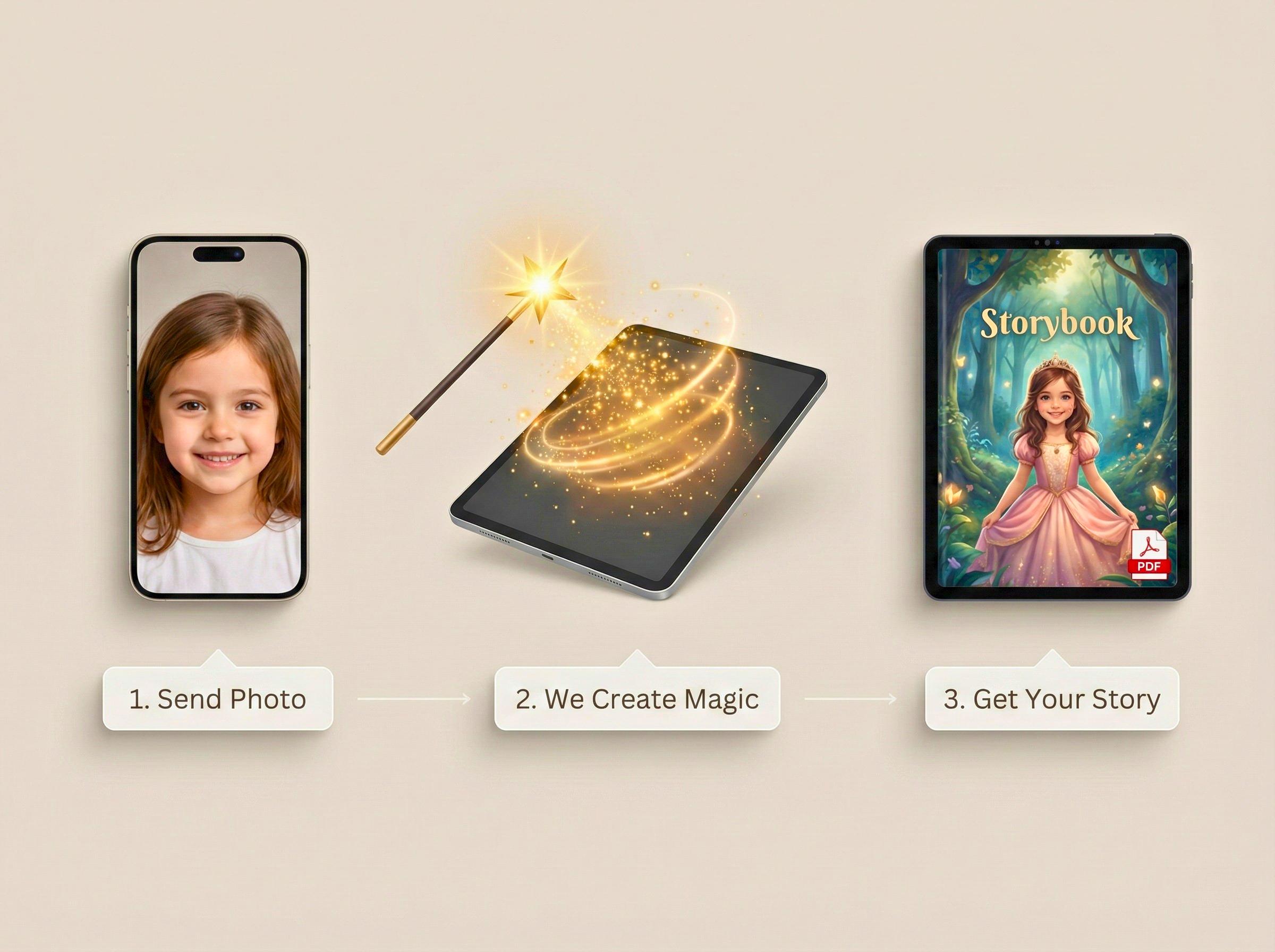 Personalized Princess Story From Photo, Custom Fairytale Book for Girls ...