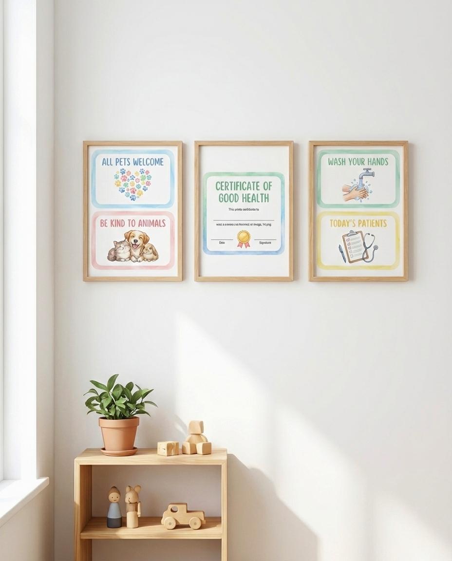 Vet Clinic Dramatic Play Kit | Printable Veterinary Clinic Set ...