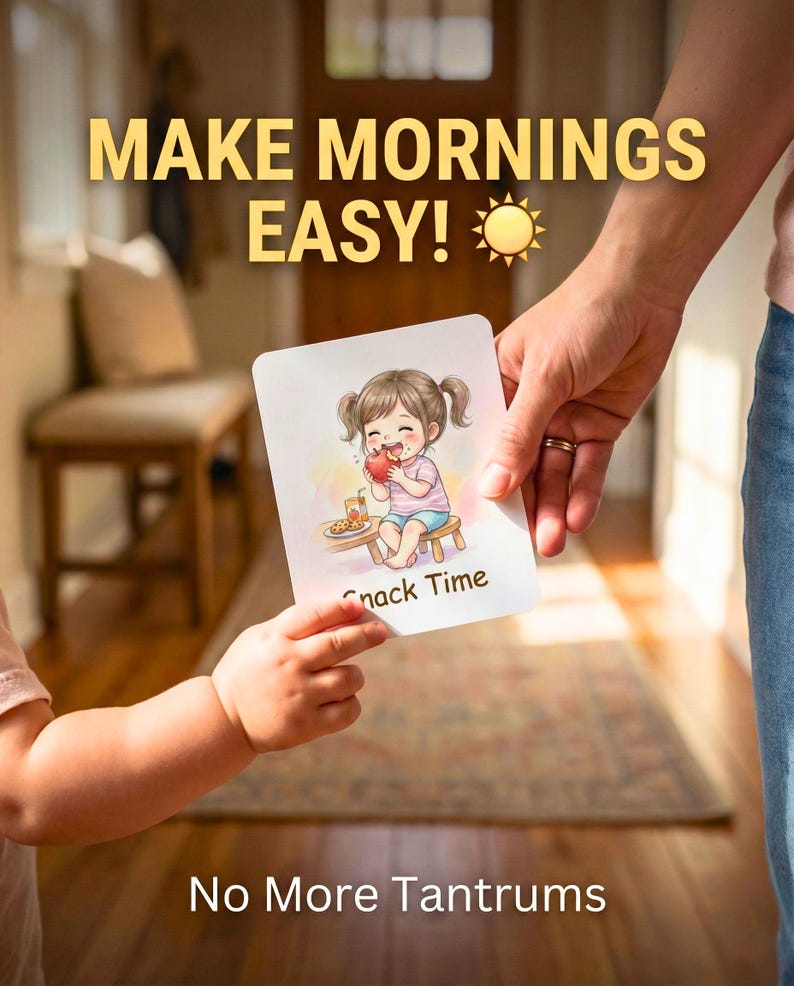 Editable Girls Daily Routine Cards ,watercolor Visual Schedule for Kids ...