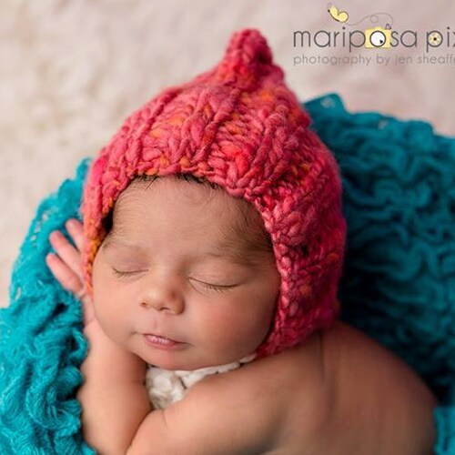 Knitting Pattern Pixie Hood baby Toddler Child Sizes - Etsy