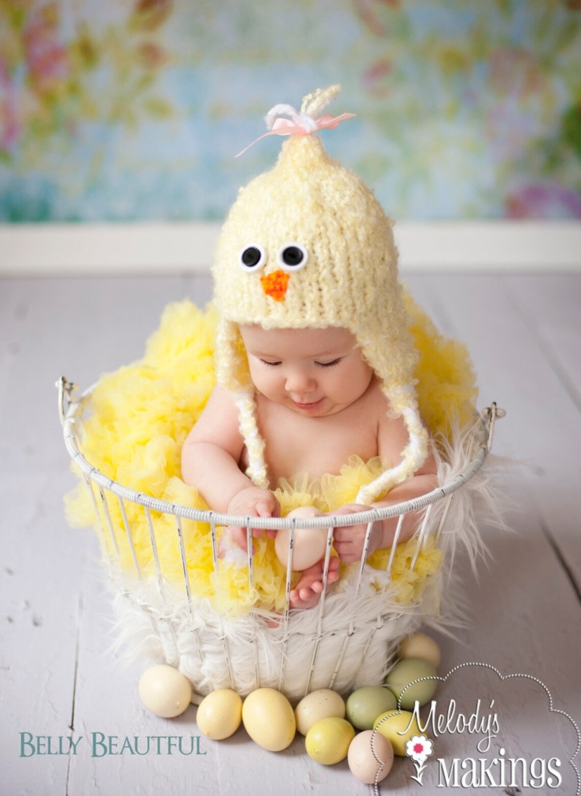 Knit Baby Chick Hat Pattern Knit Chick Hat Pattern Knit - Etsy
