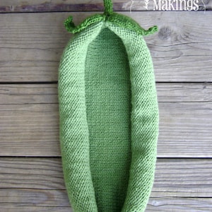 Cozy as a Pea - Peapod Knit Pattern - Twin and Single Newborn Baby ...