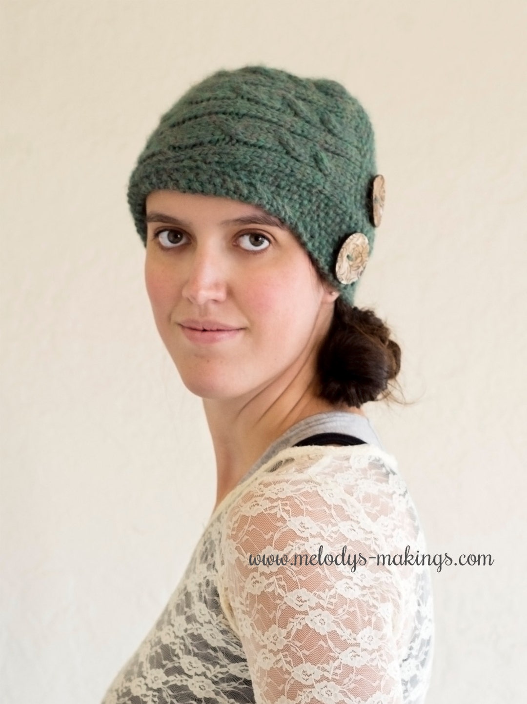 Cadence Cabled Cloche Knitting Pattern - Sizes Toddler, Child, and ...