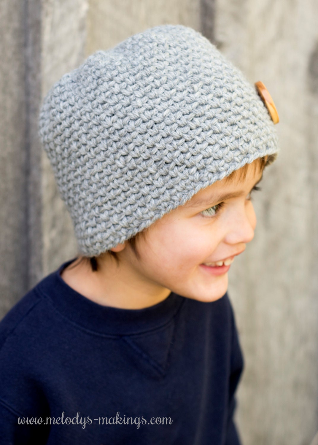 Bubble Button Beanie Crochet Pattern All Sizes Newborn - Etsy