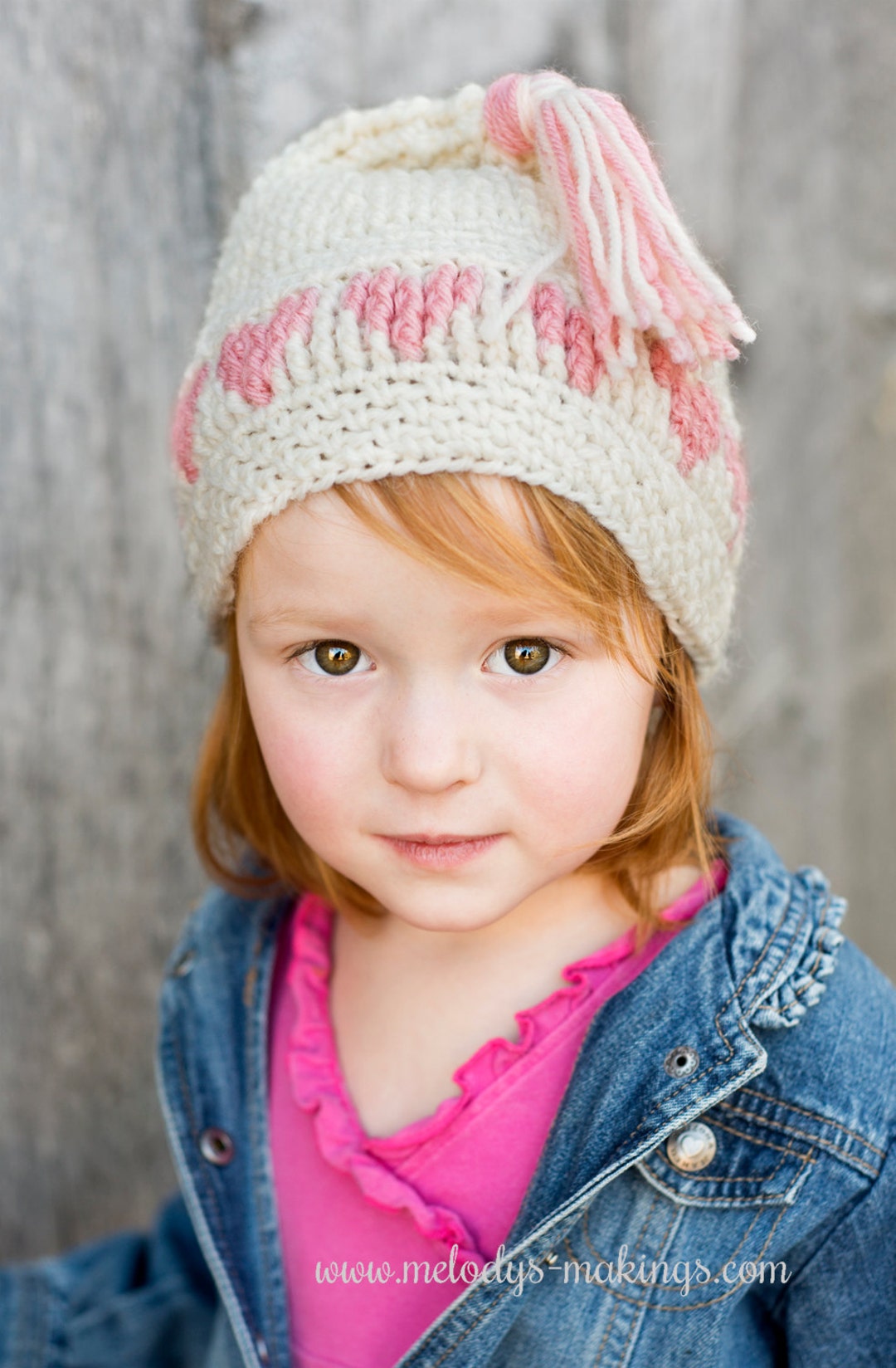 Valentine's Day Crochet Pattern Valentines Day Hat Pattern Heart Hat ...