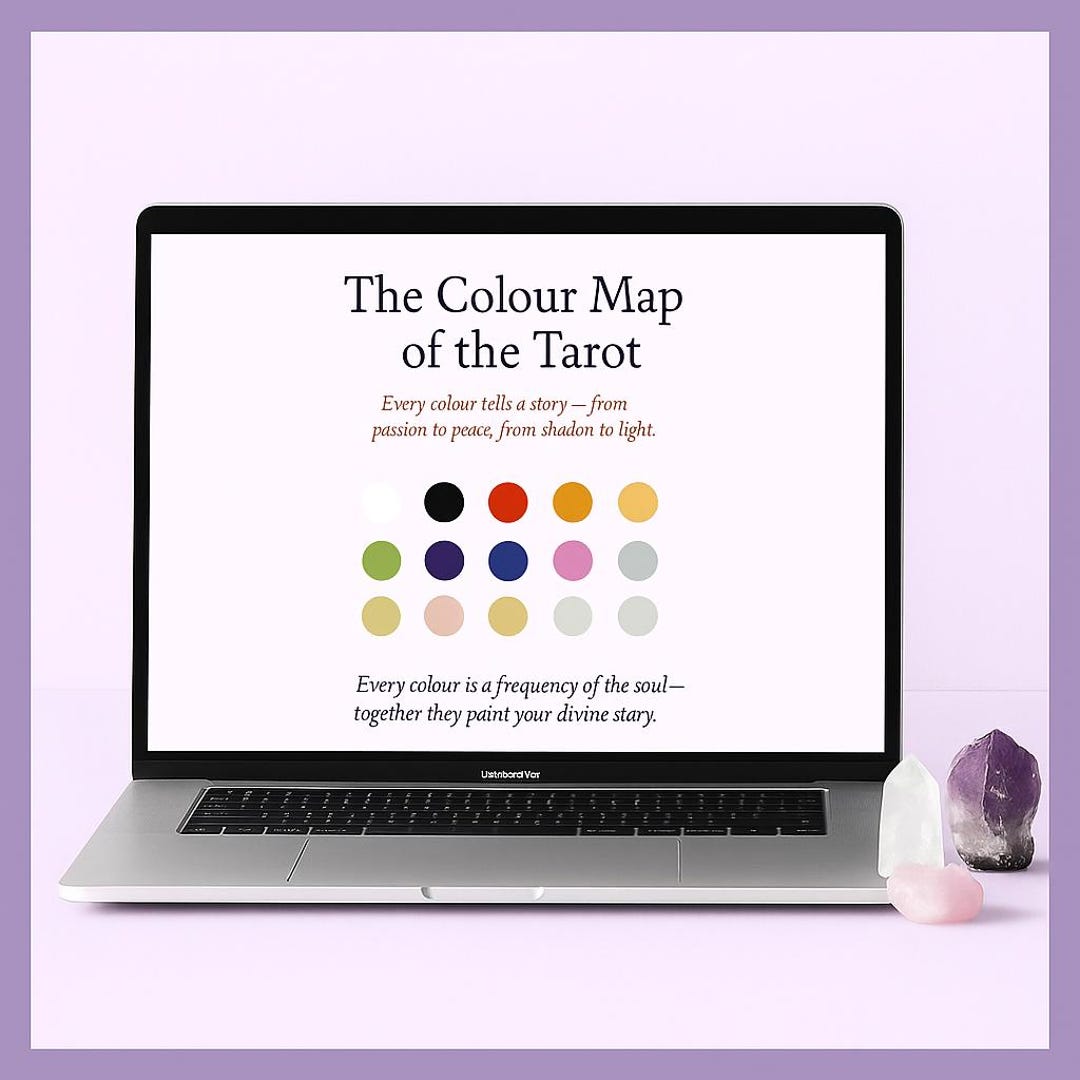 The Colour Map of the Tarot – Learn the Meaning & Energy of Colours in ...