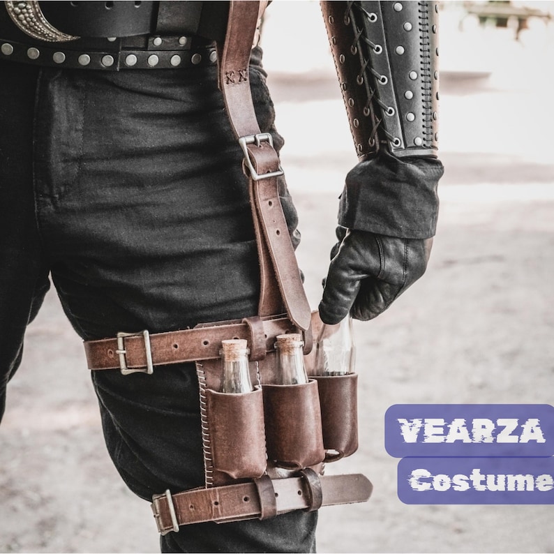Handmade Witcher Geralt Leather Armor: Netflix Costume Cosplay Set - Etsy