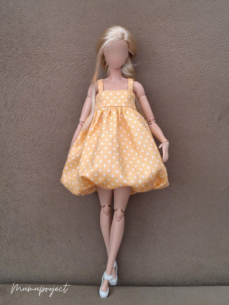 11.5 Inch Doll Clothes Sewing Pattern – Simple Bubble Dress (PDF ...