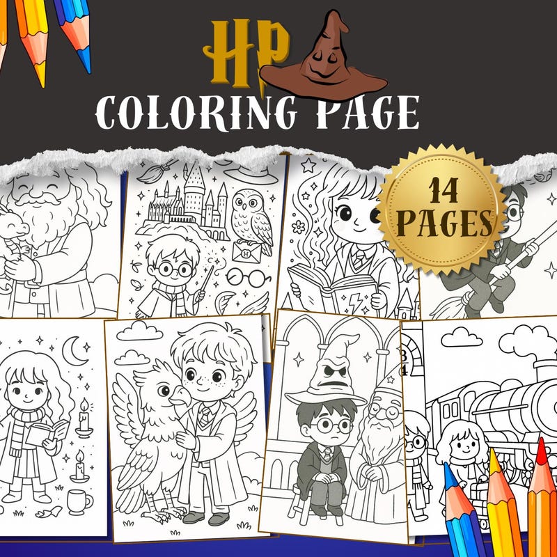 Kid Objects for Coloring - Etsy UK