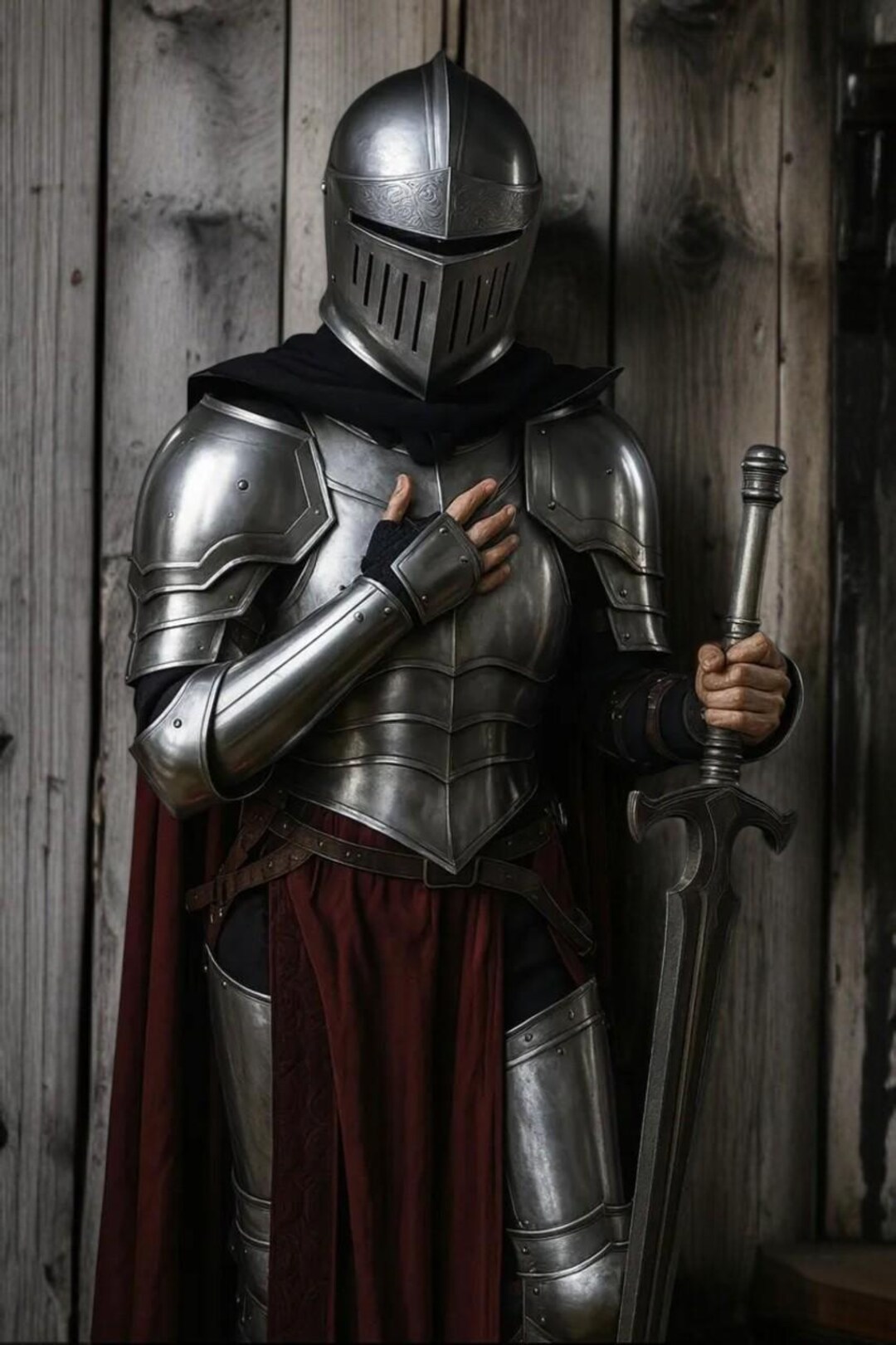 Elven Lady Armor Suit | 18-gauge Steel | Full Body Medieval Knight ...