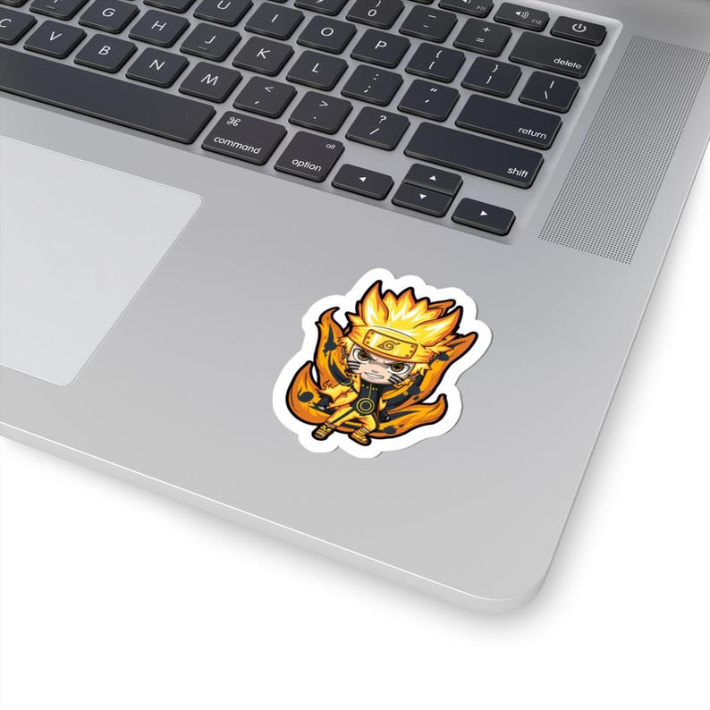 Naruto Sage Mode Sticker | Chibi Anime Laptop Decal, Water Bottle Art ...