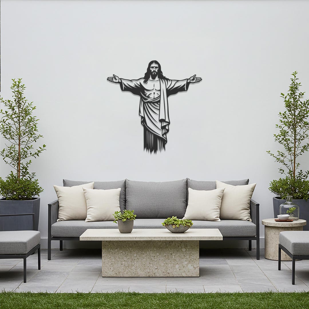 Jesus Christ Wall Art, Religious Christian Home Decor for Living Room ...