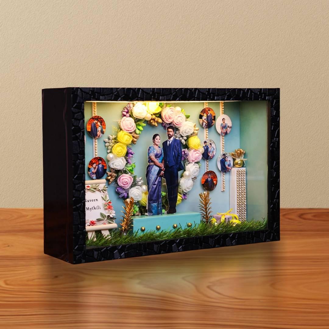 Personalized 3D Couple Miniature Box Gift (12*8 Inch) - NMY - Etsy