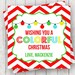 Printable Colorful Christmas Crayon Tags - Instant Download - Editable ...