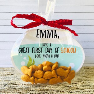 Goldfish Back to School Treat Bag- Kids First Day of School Gift ...