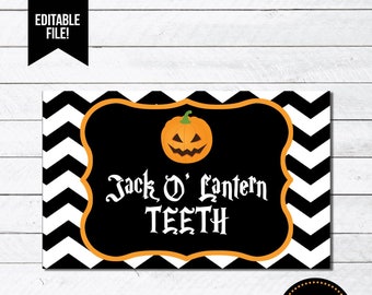 Halloween Treat Bag Toppers 2 PRINTABLE Treat Bag Toppers - Etsy