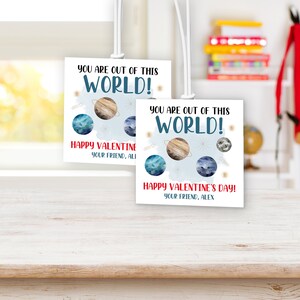 Printable Valentine Card for Kids- Out of This World Valentine's Day ...