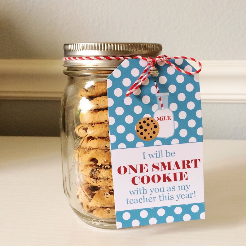Printable One Smart Cookie Tag for Beginning of the Year - Etsy