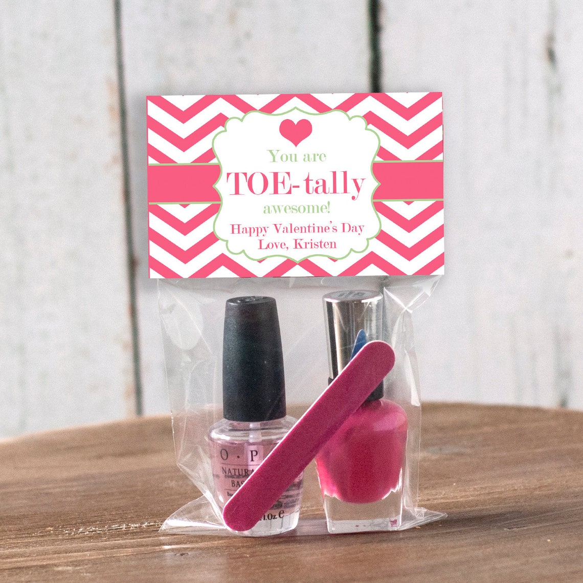 Nail Polish Valentine - Printable - Valentines for Teachers - Teen ...