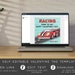 Printable Valentine Card for Kids Race Car Valentine's Day Card ...