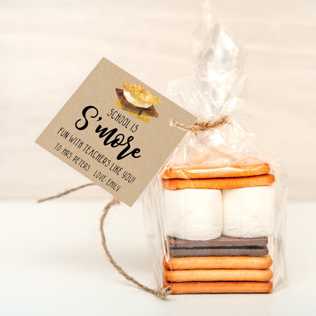 Teacher Appreciation Tag - S'more Tag for Teachers - School is S'more ...