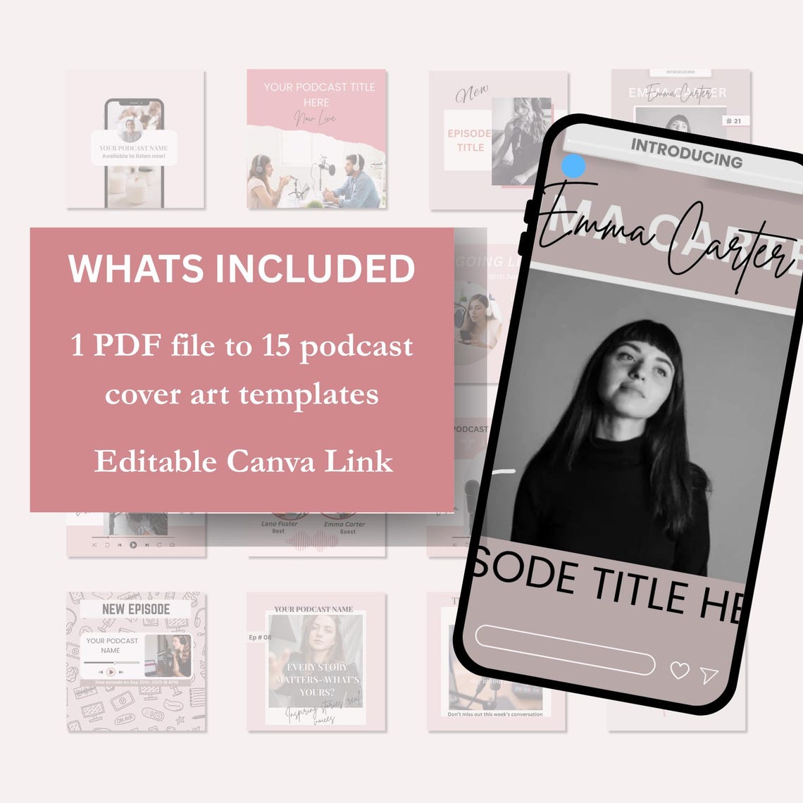 Custom Podcast Cover Art | Unique Digital Artwork for Spotify | Apple ...