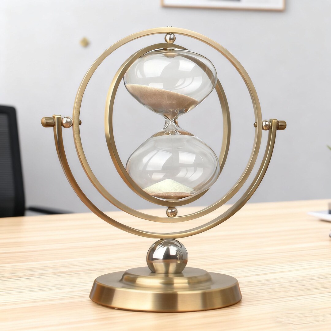 15/30/60 Custom Glass Hourglass Timer Set:copper Glass Hourlgass ...