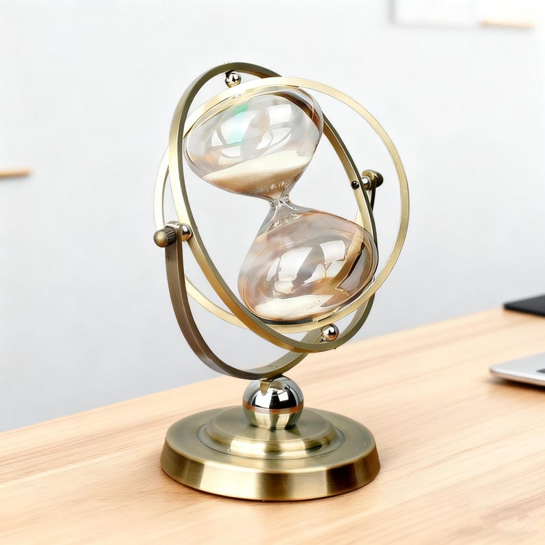15/30/60 Custom Glass Hourglass Timer Set:copper Glass Hourlgass ...