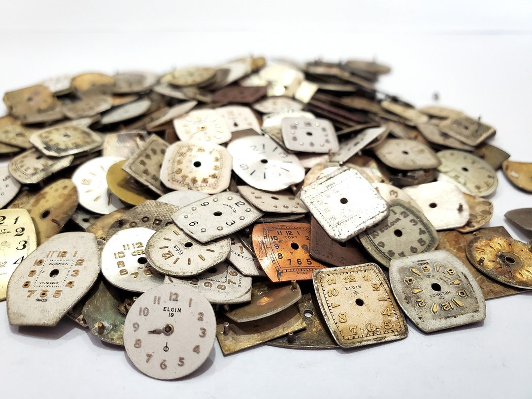 Small Ladies Watch Dial Sample Lot - Art Deco -watch Dials & Faces ...