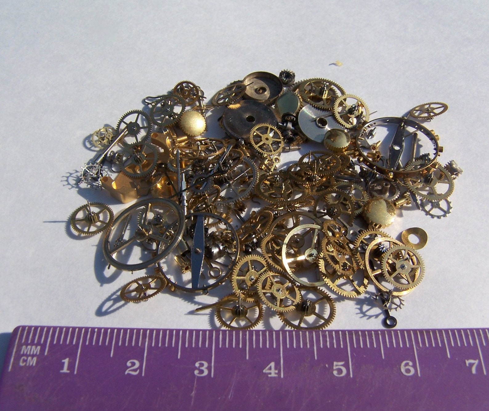 Steampunk Watch Parts, Steampunk Watch Gears - 150 Pieces of Vintage ...