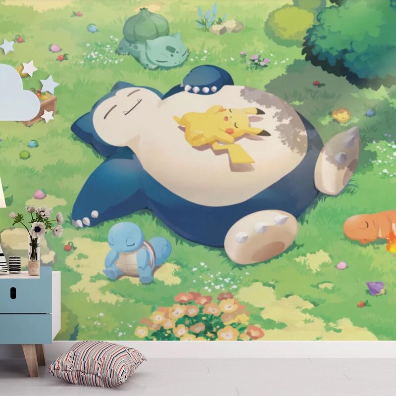 Pikachu Wall Decal - Etsy Australia