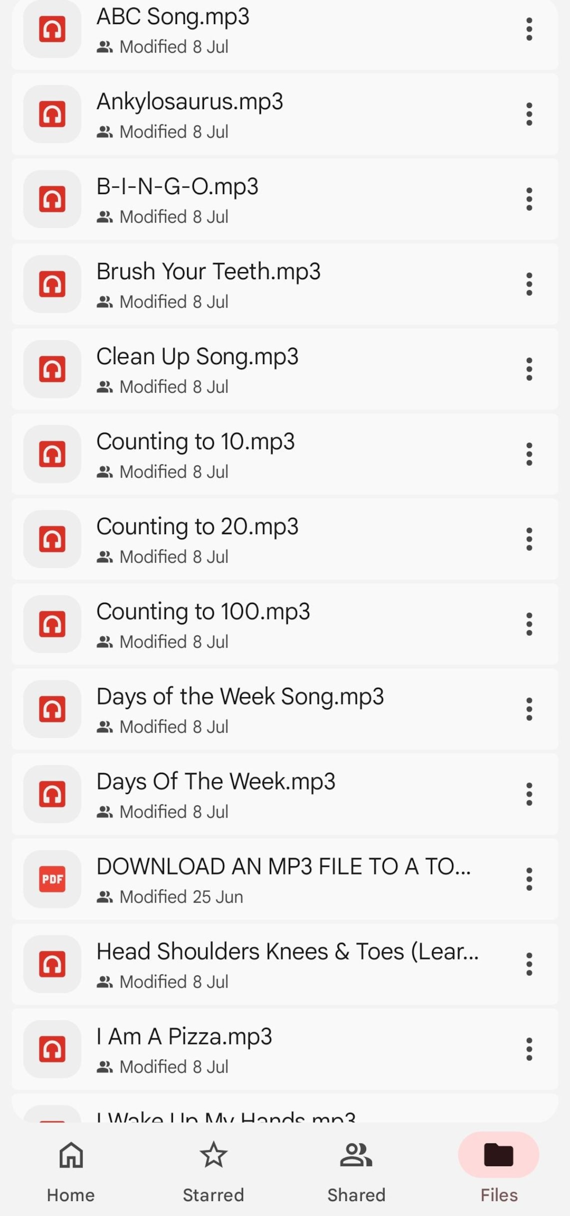 Kids Learning Songs: 30+ Fun Educational Mp3s (digital Download) - Etsy