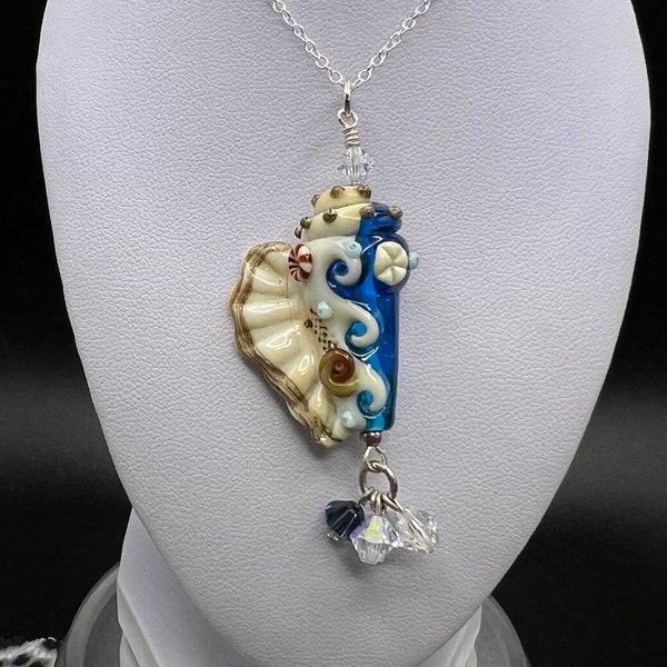 Lampwork Shell Beads - Etsy