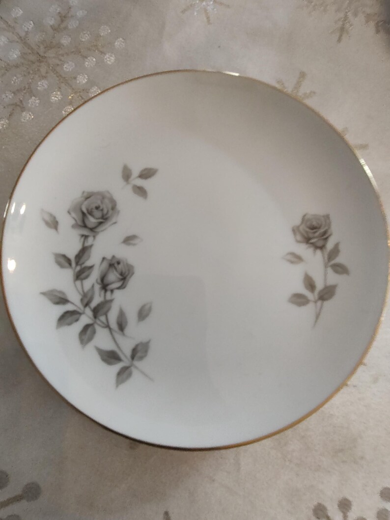 Symco China Brentwood Rose Pattern Dinnerware Pieces - Etsy