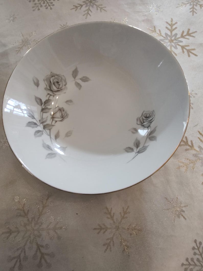 Symco China Brentwood Rose Pattern Dinnerware Pieces - Etsy