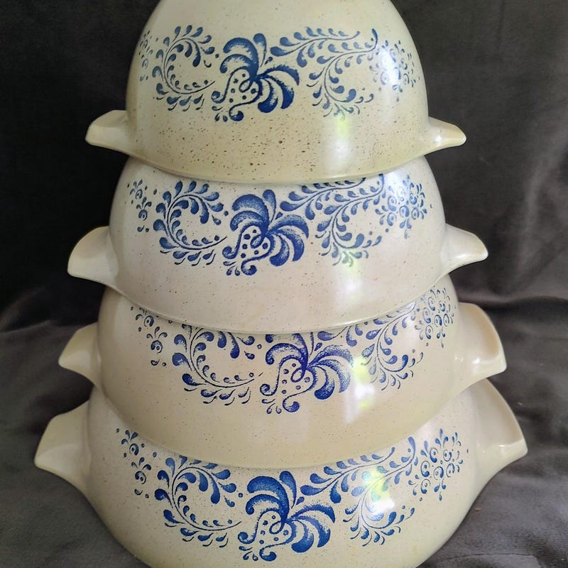 Pyrex Bowl Set Homestead - Etsy