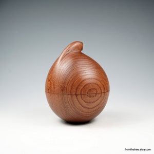 Elm Wooden Box, Wood Turning, Gifts for Dad, From the Tree - Etsy