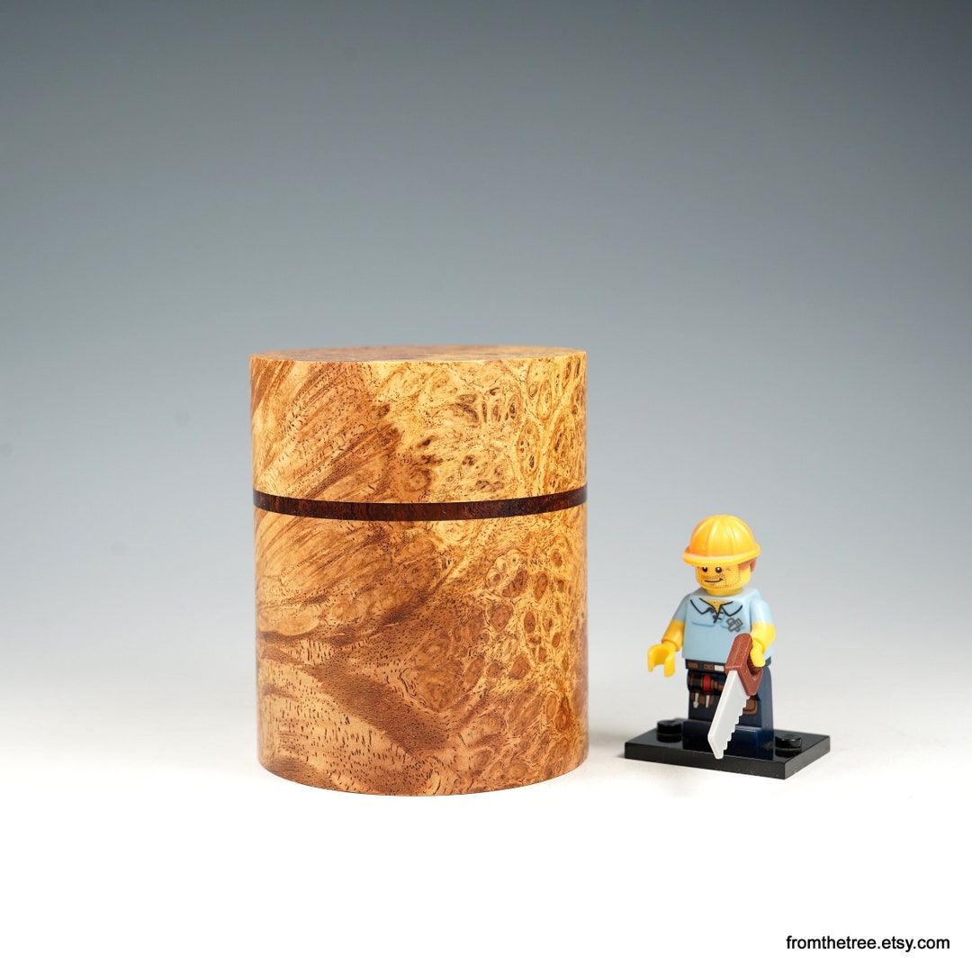 River Tamarind Burr & Western Myall Wooden Box, Wood Turning, Gifts for ...