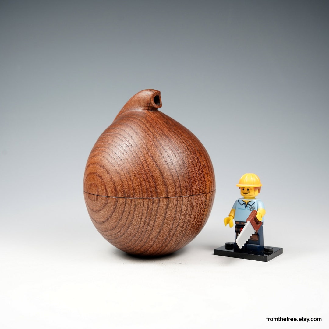 Elm Wooden Box, Wood Turning, Gifts for Dad, From the Tree - Etsy