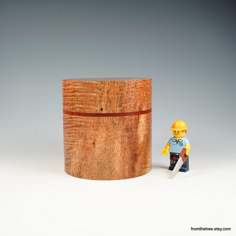 Earpod Wattle & Sheoak Wooden Box, Wood Turning, Wooden Gifts, From the ...