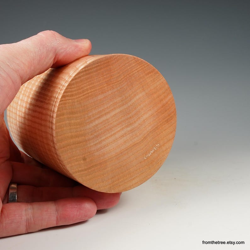 Rippled Ash Pen/pencil Pot, Wood Turning, Father's Day Gifts ...