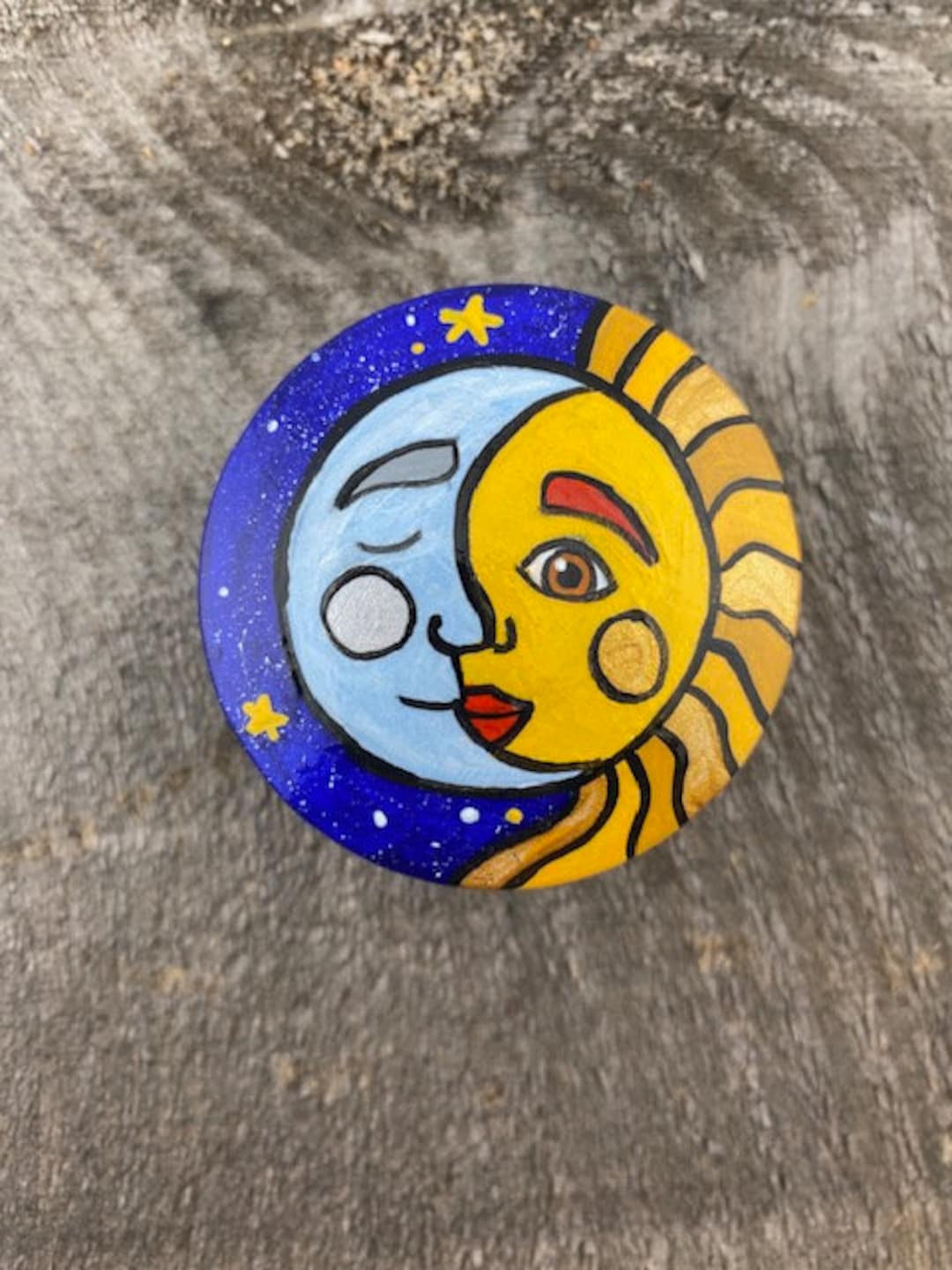 Celestial Dresser Knobs, Sun/moon Nursery Knobs, Girls Room Cabinet ...