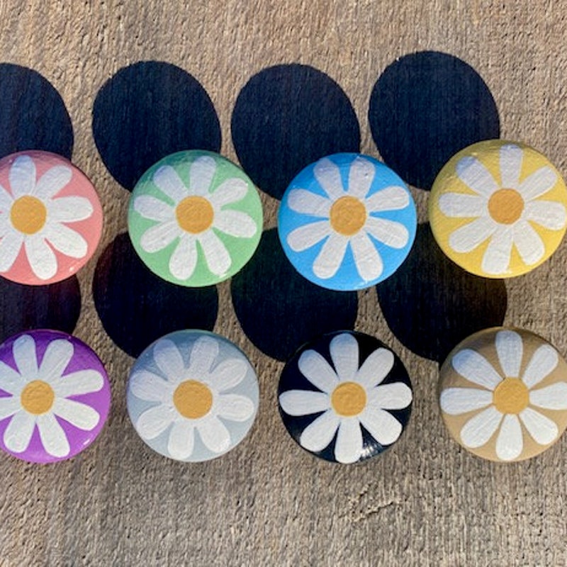 Hand Painted Knobs - Etsy