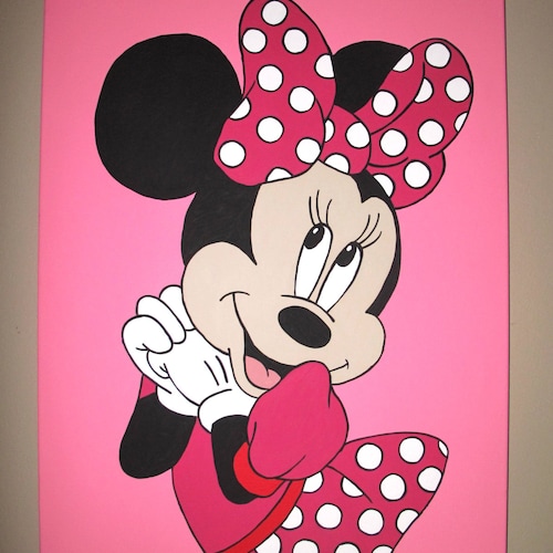 Minnie Mouse Shadow Box Shipping Included | Etsy