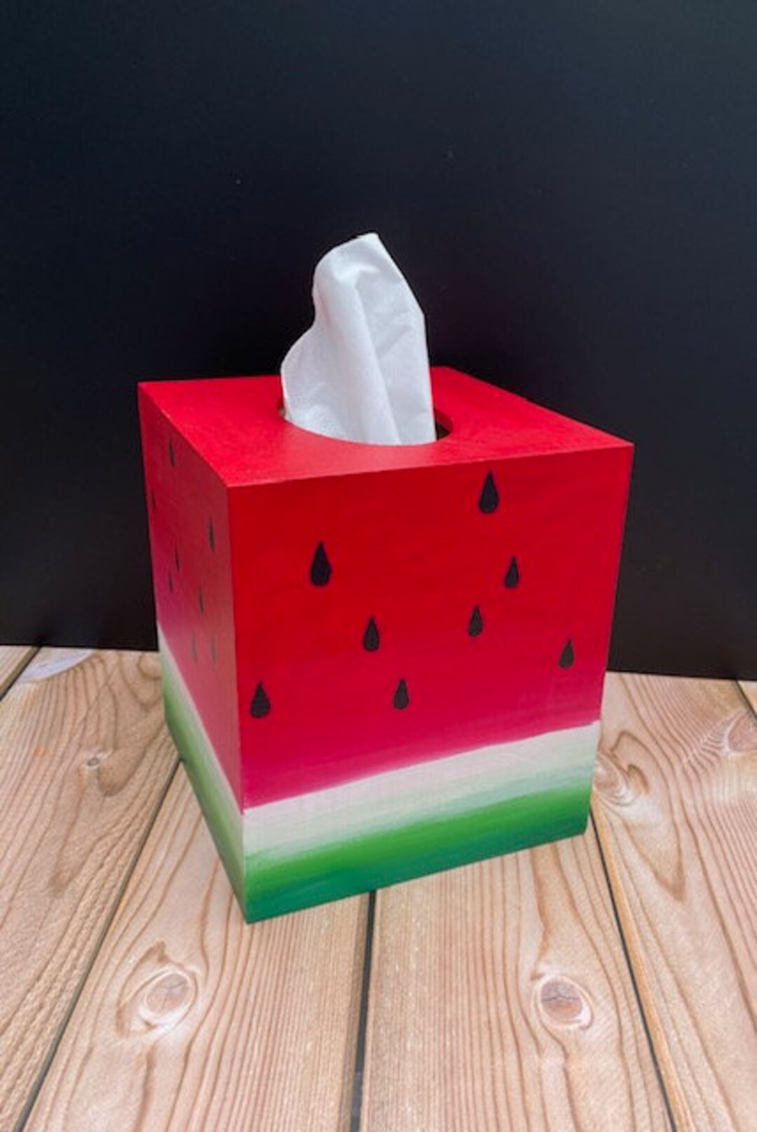 Watermelon Tissue Box Cover, Summer Decor, Summer Gifts ,kitchen Decor ...