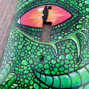 Dragon Eye Switch Plate, Dragon Light Switch Cover , Fantasy Theme ...