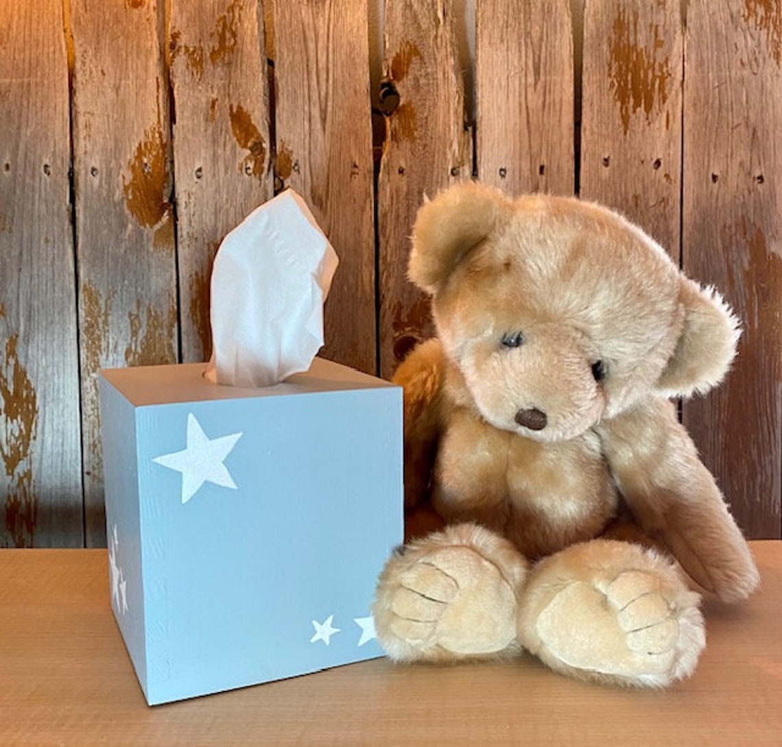 Customized Star Tissue Box Cover Nursery Tissue Box Wooden - Etsy