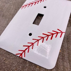 Sports Ball Switch Plate, Sports Nursery Light Switch Cover, Football ...